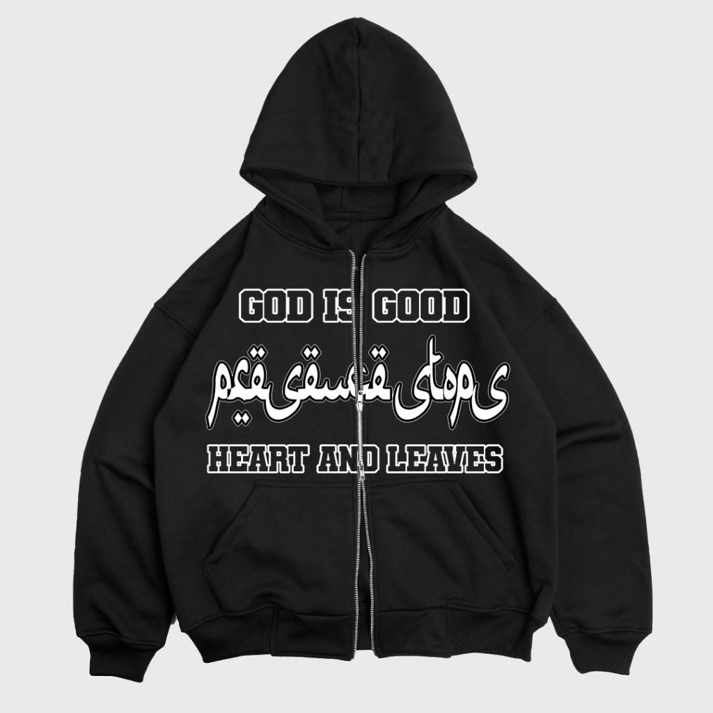 Jual JUGLER | HOODIE DOUBLE ZIPPER BOXY | QOSQO | Shopee Indonesia