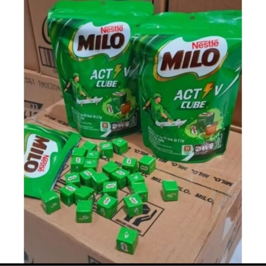 Jual 2x25pcs Milo Cube original exp juni 2026 | Shopee Indonesia