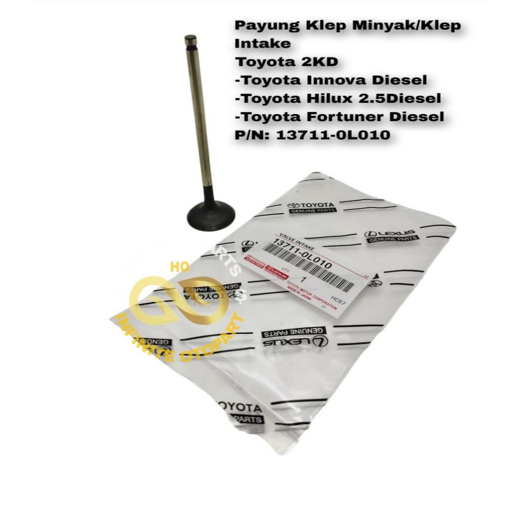 Jual PAYUNG KLEP MINYAK KLEP INTAKE INNOVA DIESEL HILUX 2.5 FORTUNER ...