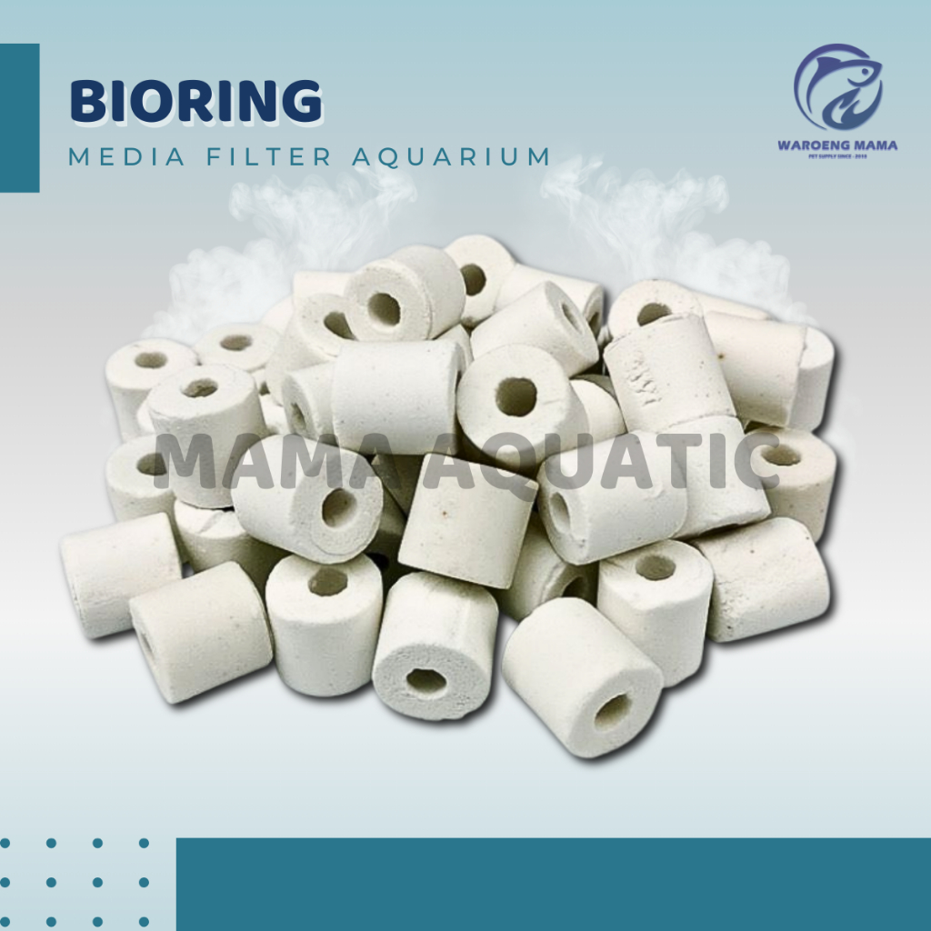 Jual Bio Ring Media Filter Aquarium Kolam Ikan Rumah Bakteri Biologis ...