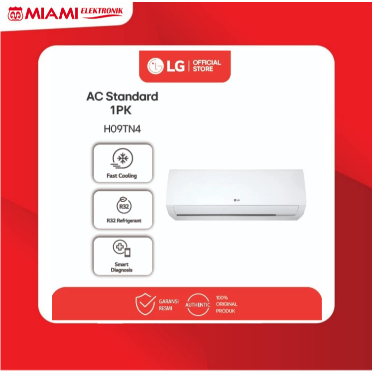 Jual AC LG H09TN4 AC Split Standard 1 PK Hercules Nova | Shopee Indonesia