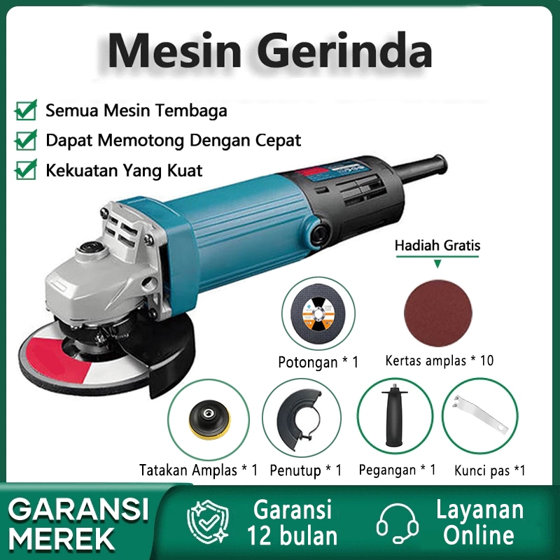 Jual Mesin Gerinda Tangan 4 inch Angle Grinder Mesin Gerinda Tangan ...