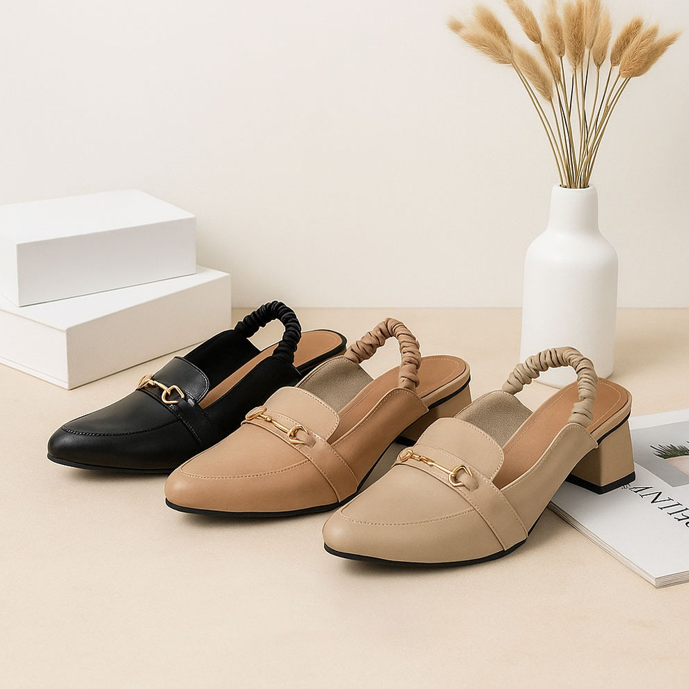 Jual GAL 121 - MULES MOLANA | Pantofel Heels Big Size 41 42 43 44 45 ...