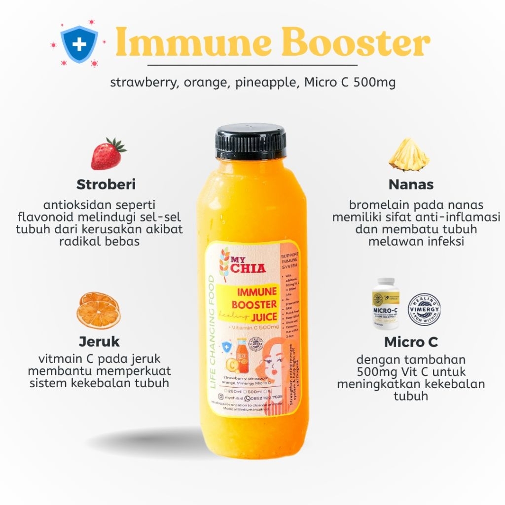 Jual Immune Booster Healing Juice 1 Liter dengan Vimergy Micro C Jus ...