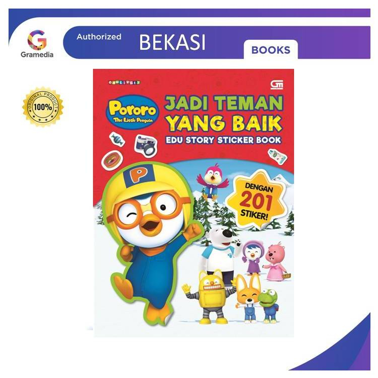 Jual Gramedia Bekasi- Pororo The Little Penguin Jadi Teman Yang Baik ...