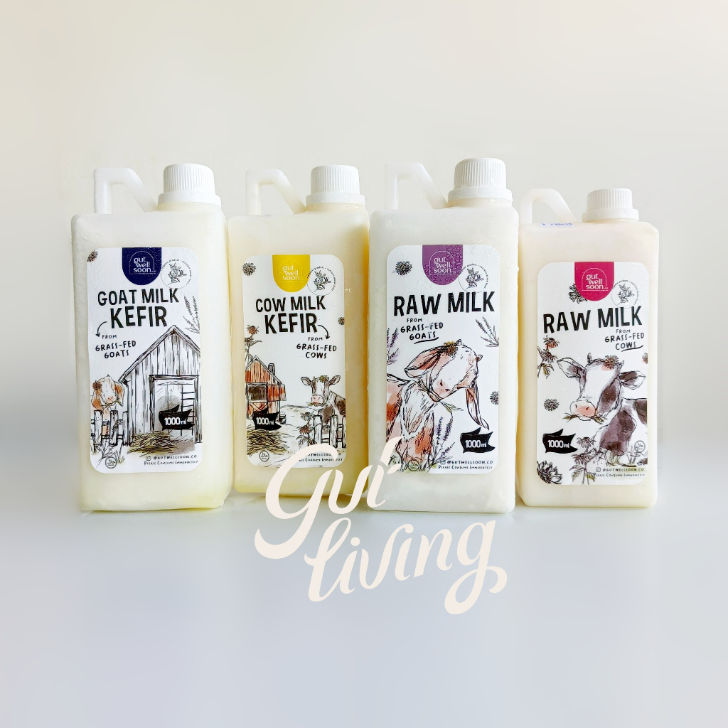 Jual Raw Kefir Grassfed Cow & Goat Milk Susu Kefir Segar Sapi dan ...
