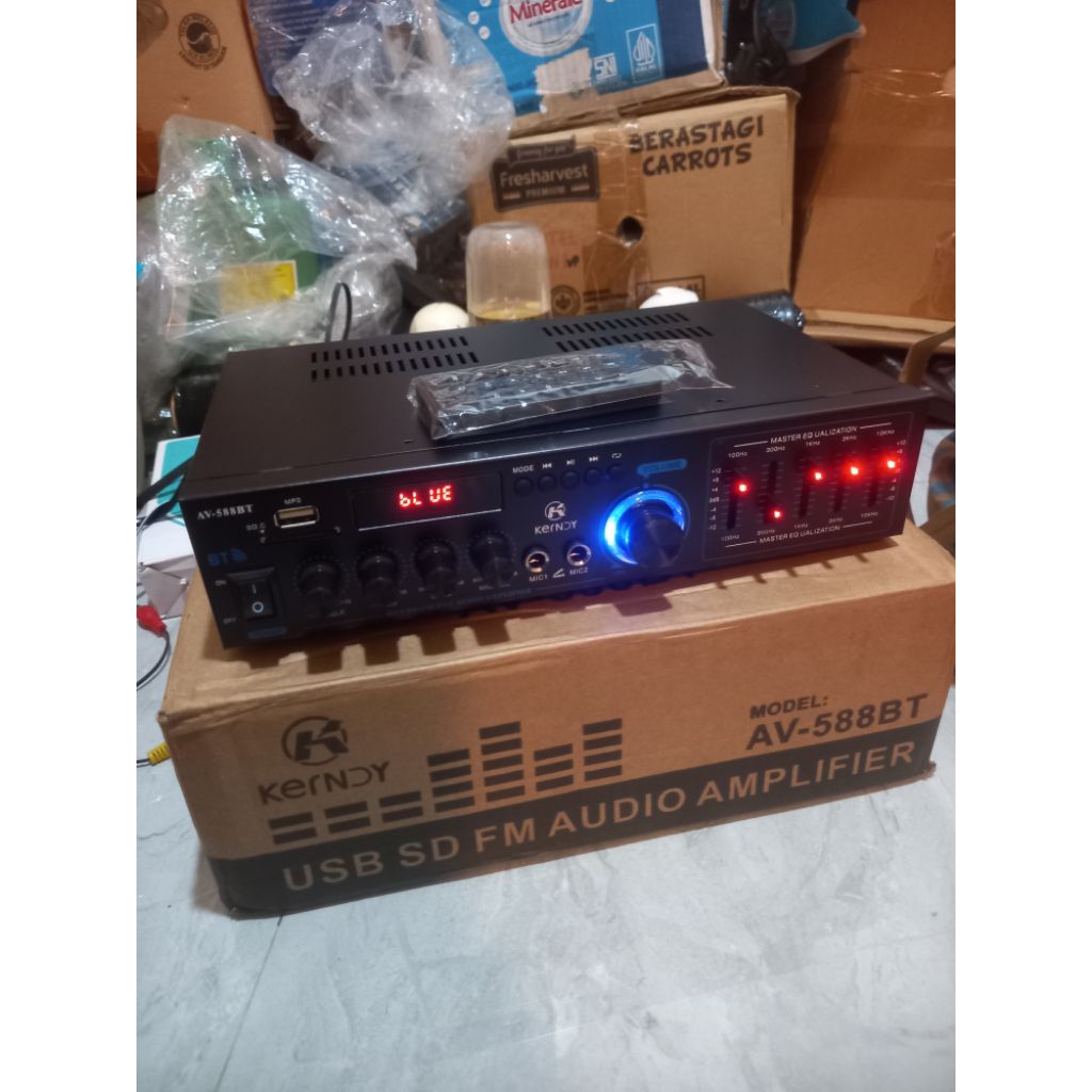 Jual amplifier Bluetooth karoke equalizer | Shopee Indonesia