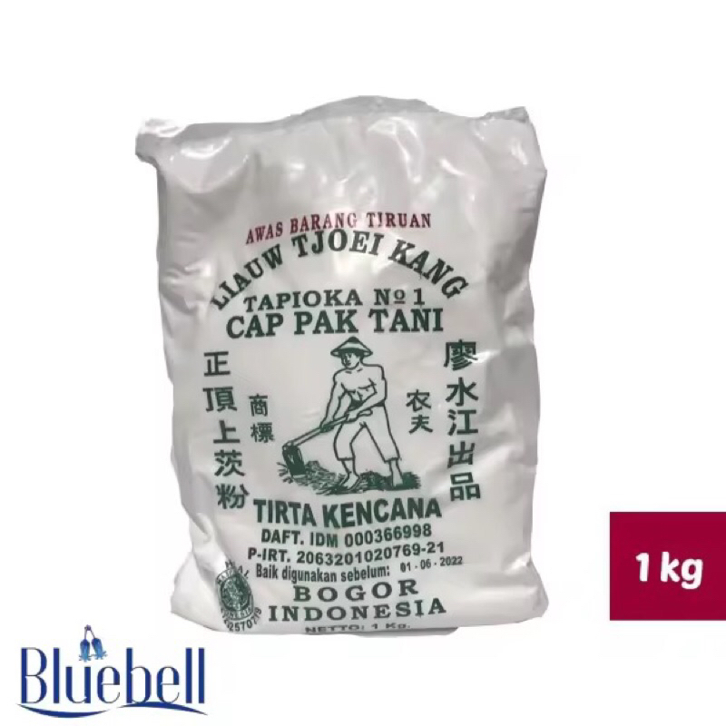 Jual Tepung Tapioka Cap Pak Tani 1 Kg Liauw Tjoei Kang | Shopee Indonesia
