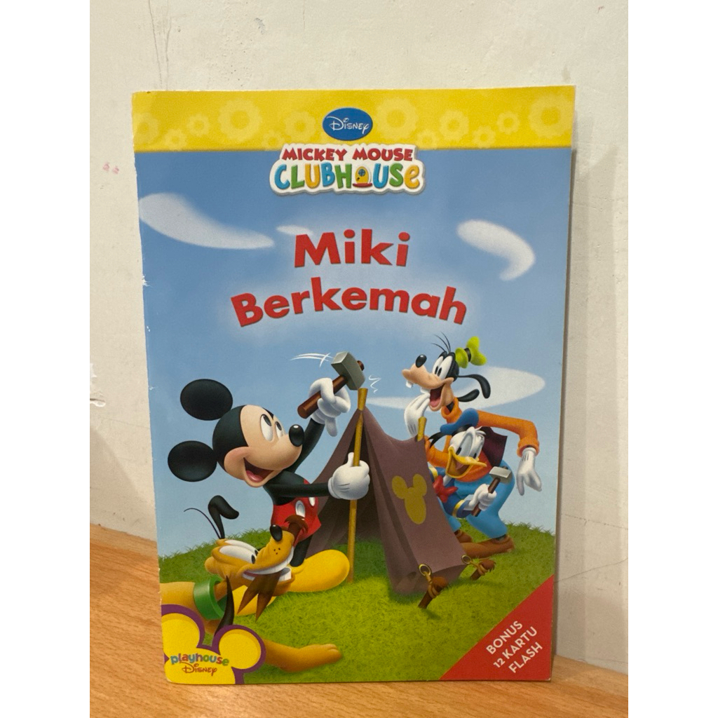 Jual Buku Disney Mickey Mouse Little Einsteins bonus 12 kartu flash ...