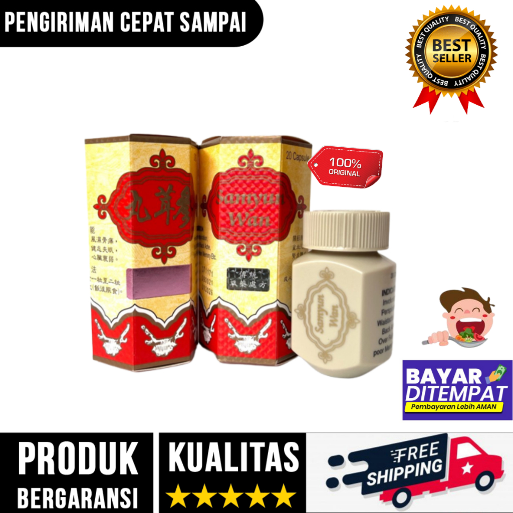 Jual SAMYUNWAN ORIGINAL WISDOM Suplemen Obat Penggemuk Badan Permanen ...