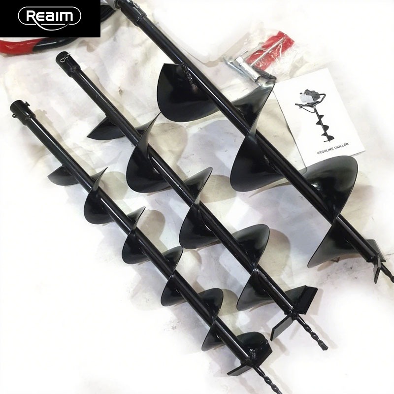 Jual REAIM Earth Auger Drill Mesin Bor Tanah 52CC Bensin Engine, Alat ...