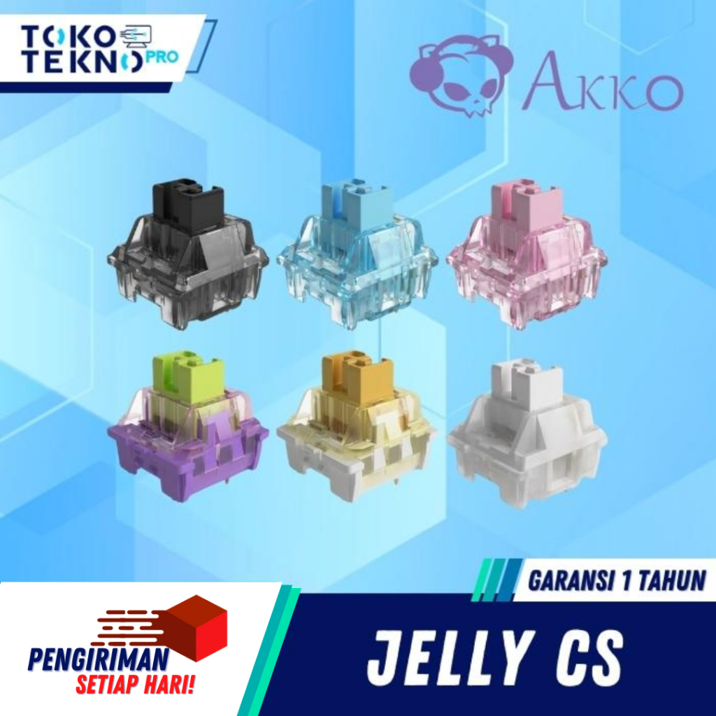 Jual Akko CS Jelly Switch For Mechanical Keyboard | Shopee Indonesia