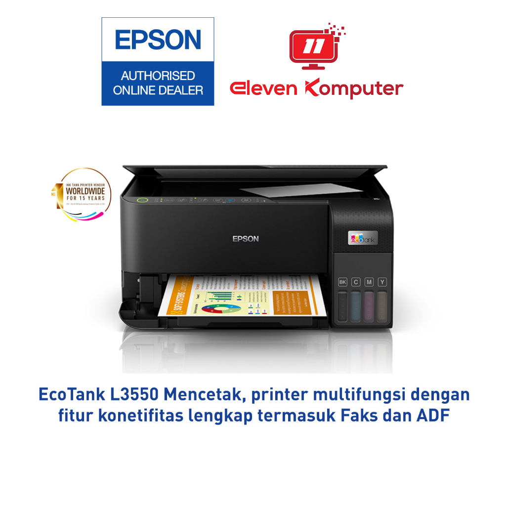 Jual Printer Epson L3550 Multifungsi Print Scan Copy Wireless InkTank ...