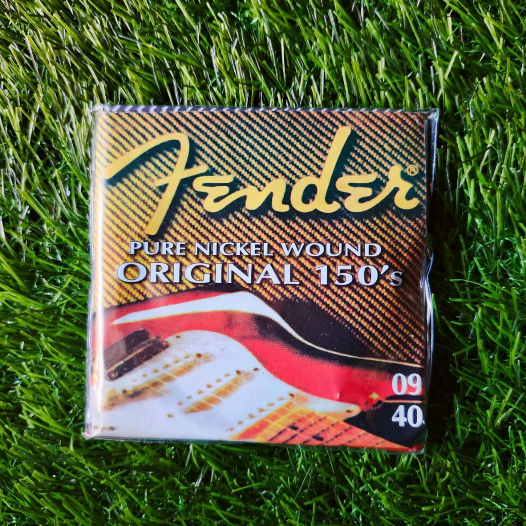 Jual Senar Gitar Akustik Dan Elektrik Fender Satu Set Ukuran 0.9 ...