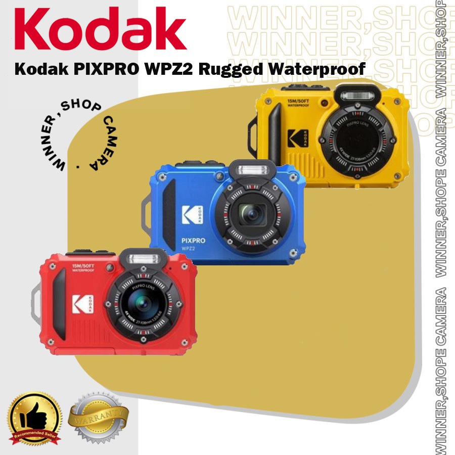 Jual Kodak PIXPRO WPZ2 Rugged Waterproof Shockproof Digital Camera ...