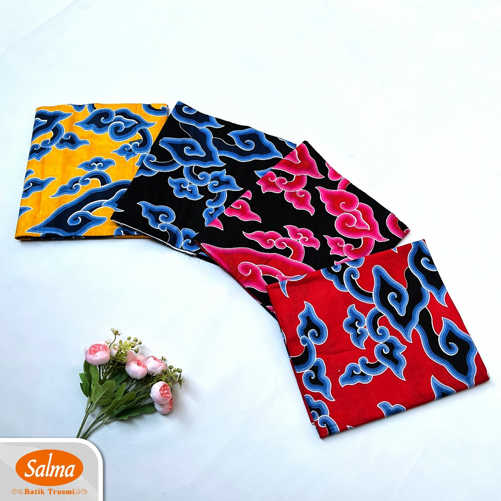 Jual BATIK SALMA Bandung Kain Batik Mega Mendung Printing Premium Cocok ...