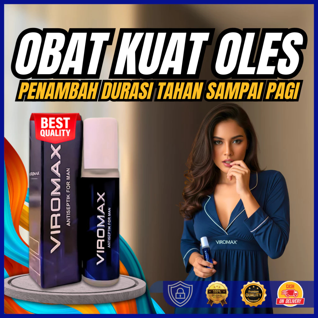 Jual Viromax Oles: Obat Kuat Pria Reaksi Cepat & Efektif Original Terdaftar di Kemenkes | Shopee ...