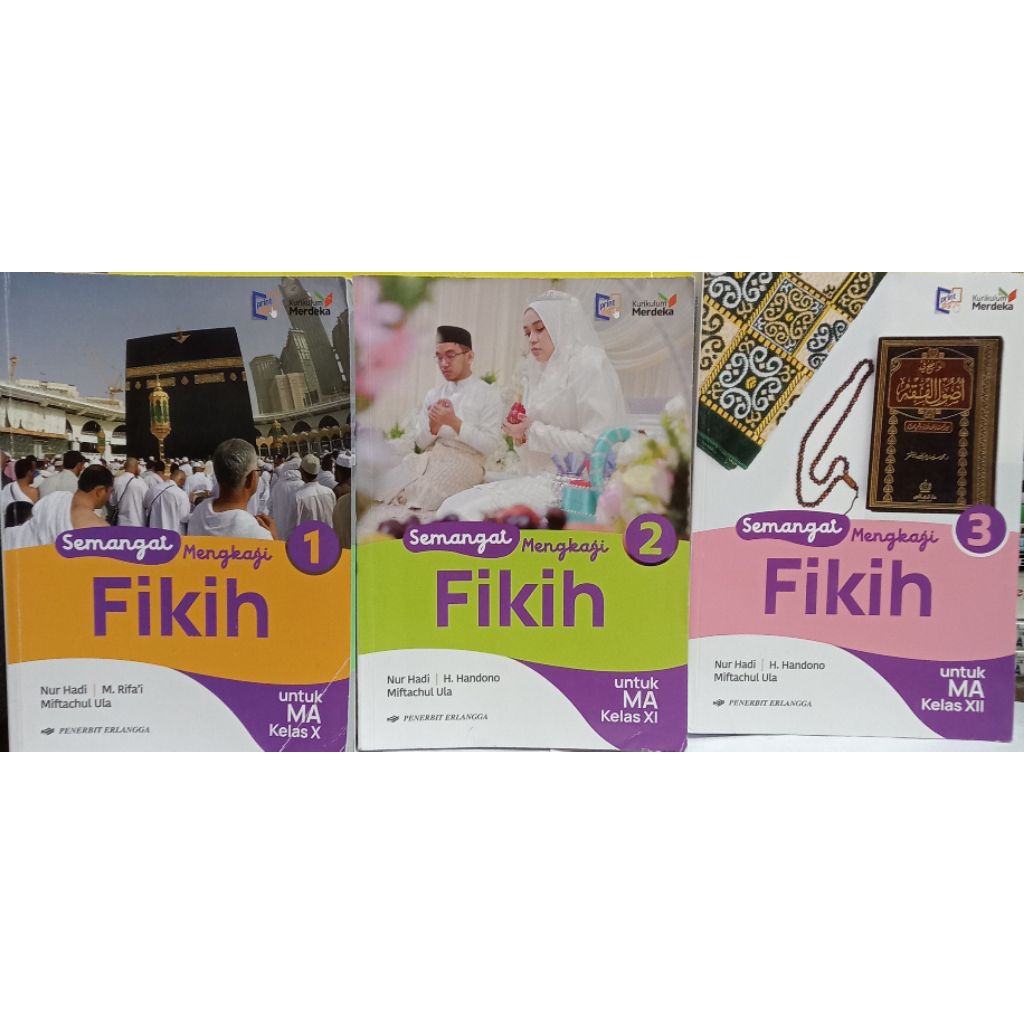 Jual BUKU SEMANGAT MENGKAJI FIKIH UNTUK SMA KELAS 10 11 DAN 12 KURIKULUM MERDEKA (BEKAS ORI ...