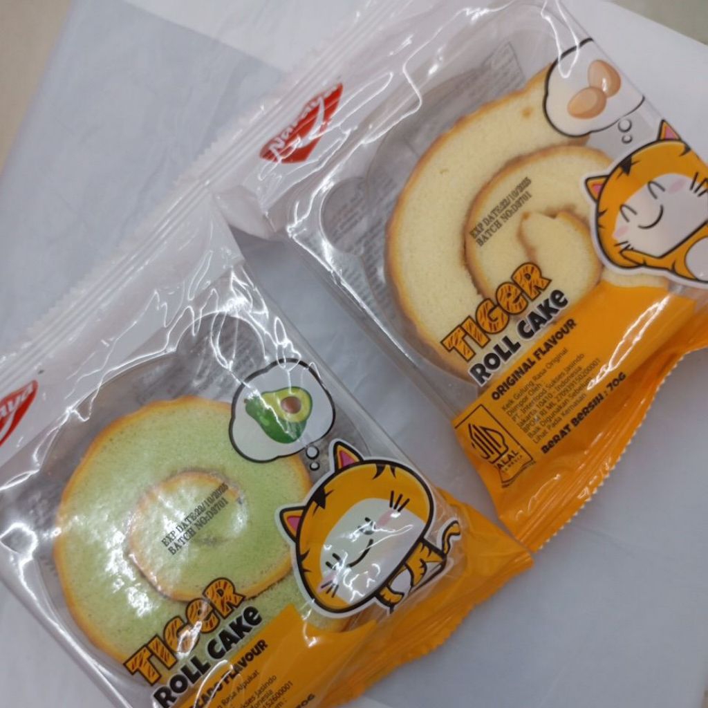 Jual Naraya Tiger roll cake 70g | Shopee Indonesia