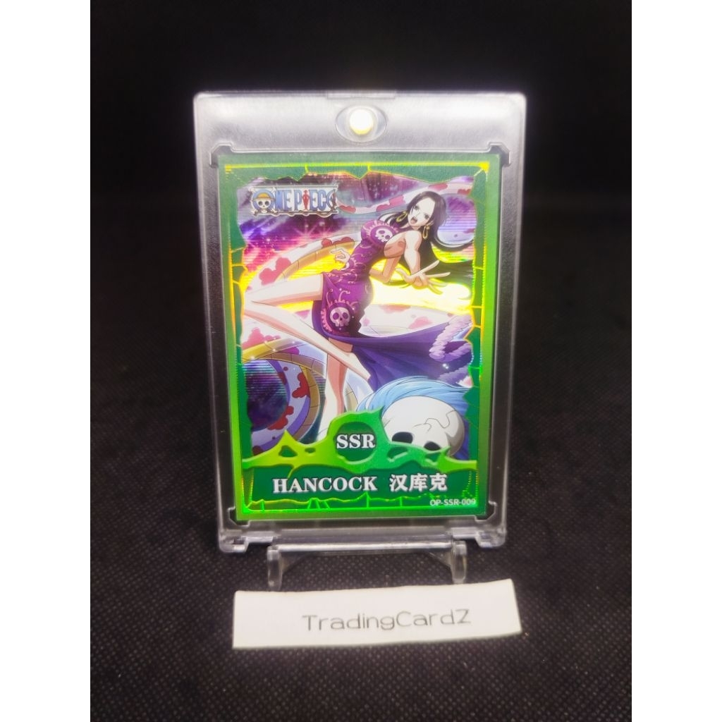 Jual Trading Card Unofficial One Piece card SSR Boa Hancock #OP-SSR-009 ...