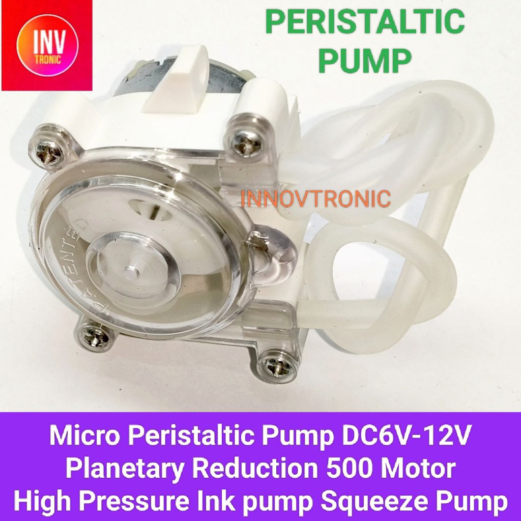 Jual Pompa Mini Peristaltic DC6V-12V Planetary Reduction 500 Motor High ...