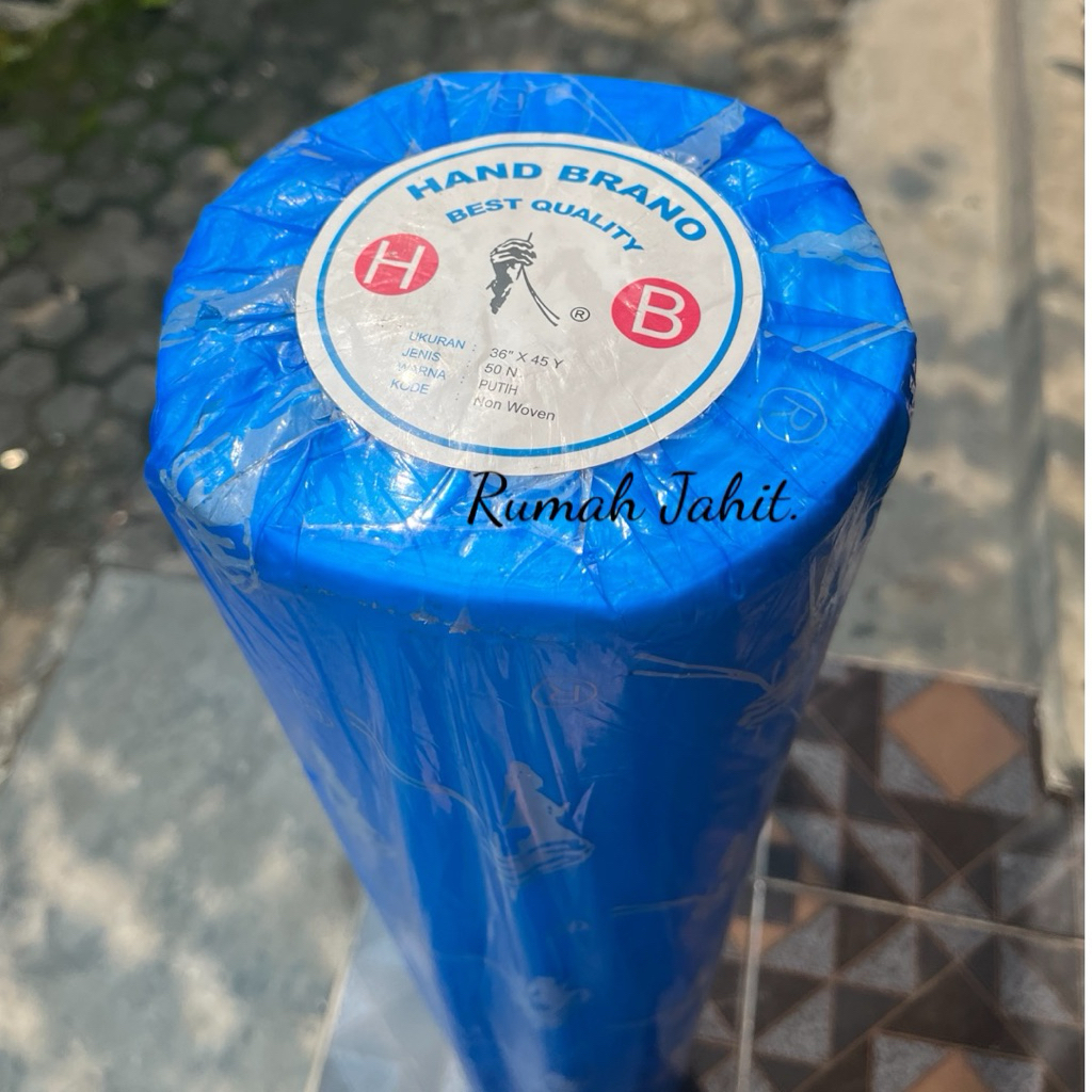 Jual Kain Keras Atau Kain Kapas Tanpa Lem 50N Non Woven Garmen Konveksi ...