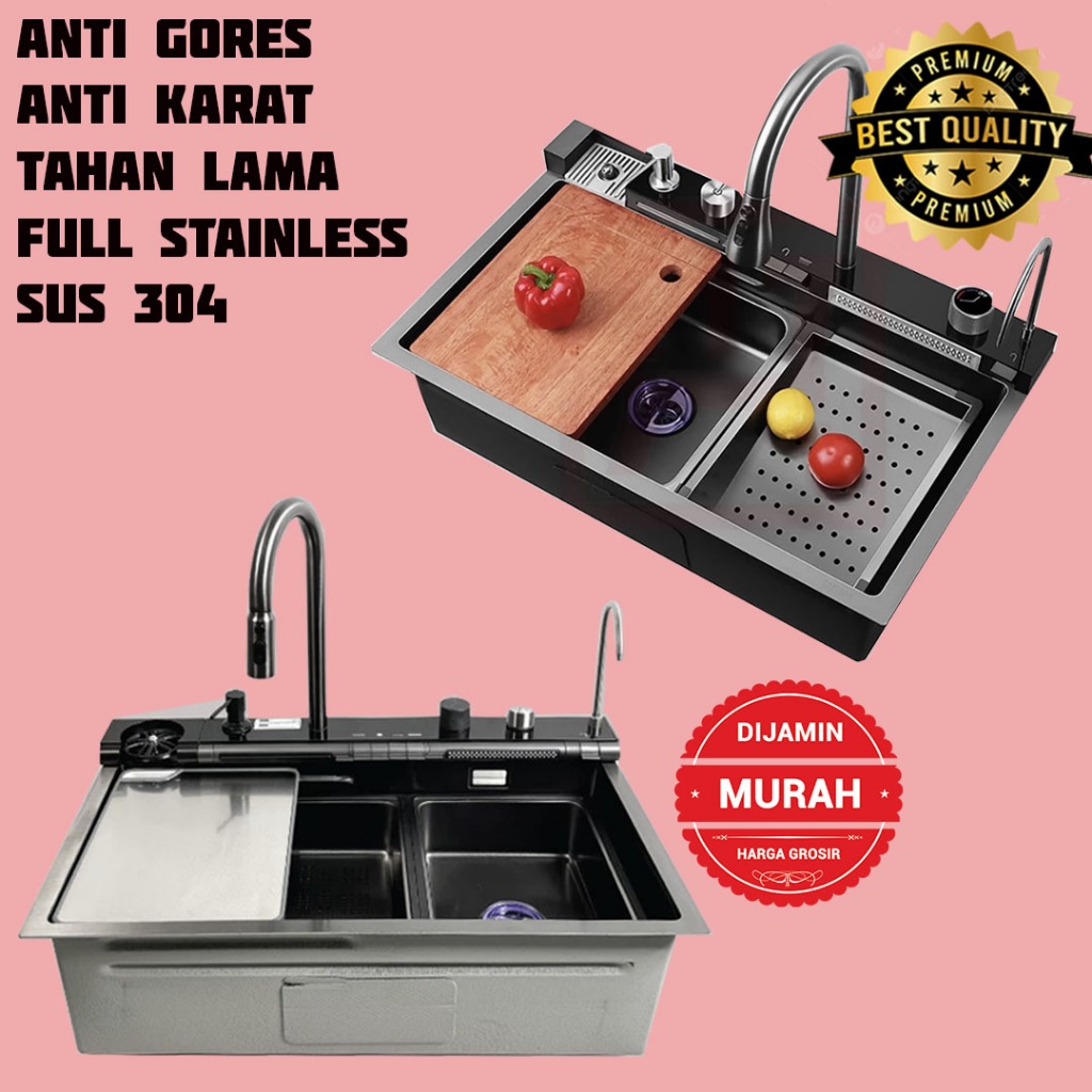 Jual Paket Kitchen sink Modern Tempat Cuci Piring Kitchen Sink Bak Cuci ...