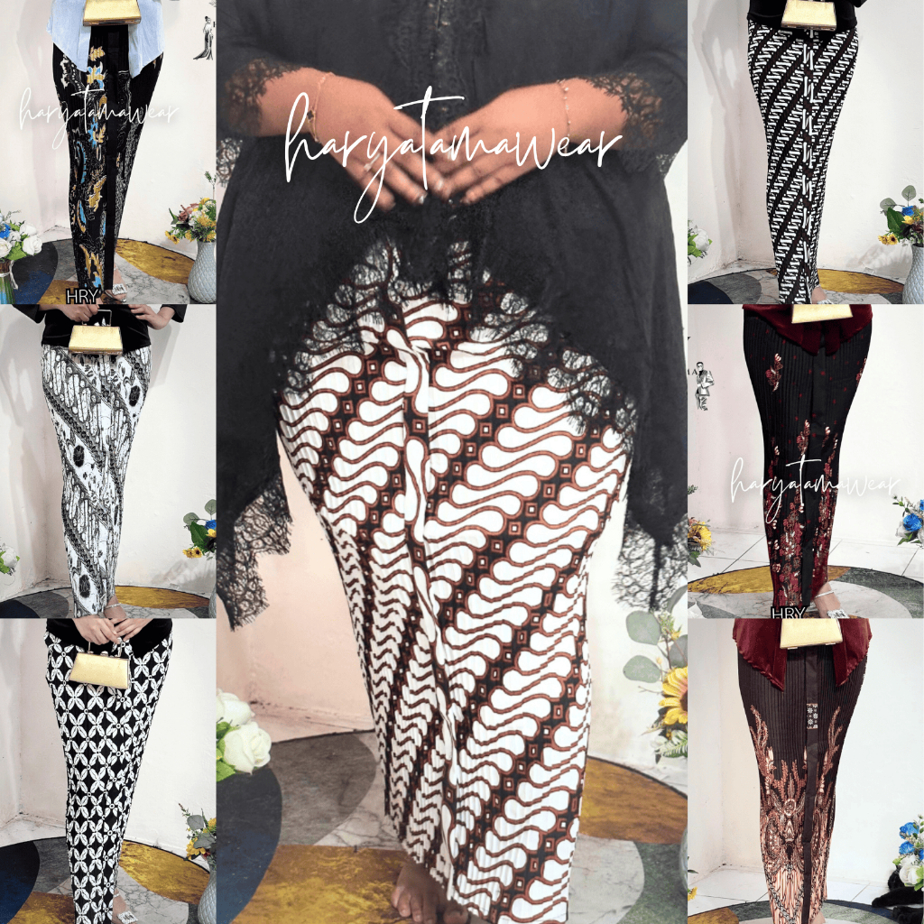 Jual Rok JUMBO Big Size - Rok Batik Plisket Wiru - Jarik Instan Wiron ...