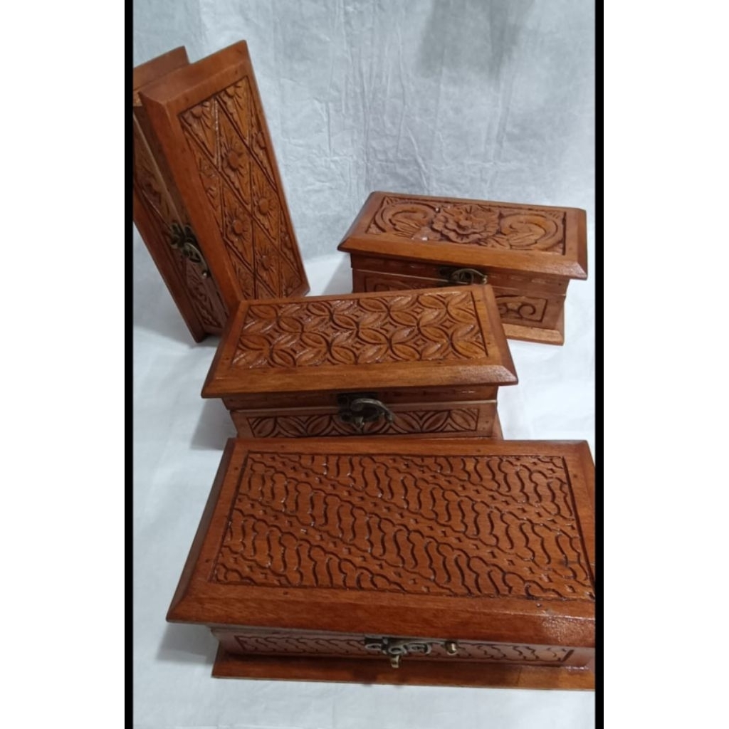 Jual kotak Kayu jenitri uk dalam 16x7x7cm | Shopee Indonesia