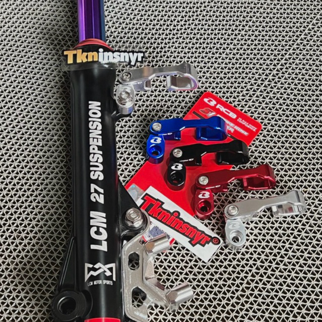 Jual Bracket Pegangan Selang Rem Shock Depan Vario Stylo BeAT Scoopy ...