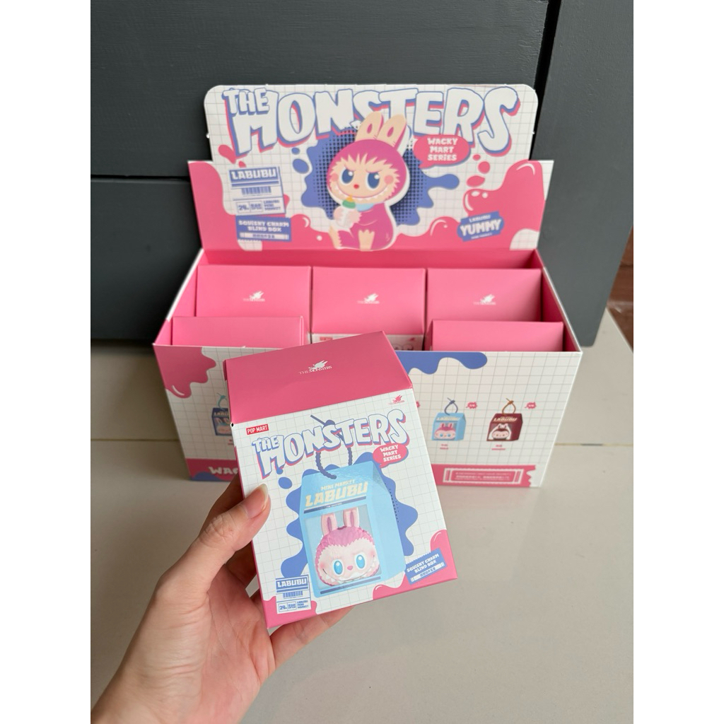 Jual POP MART THE MONSTERS LABUBU WACKY MART SQUISHY PILLOW BAG CHARM | Shopee Indonesia