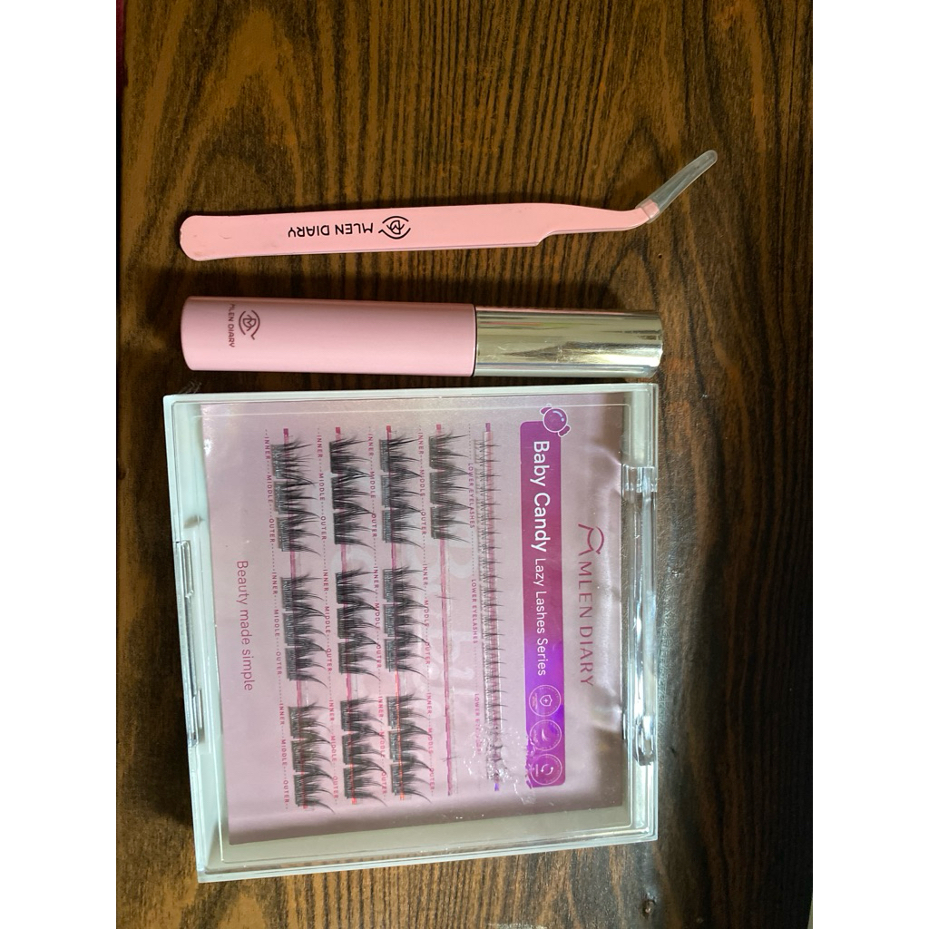 Jual bulu mata mlen diary baby candy+ set pl | Shopee Indonesia