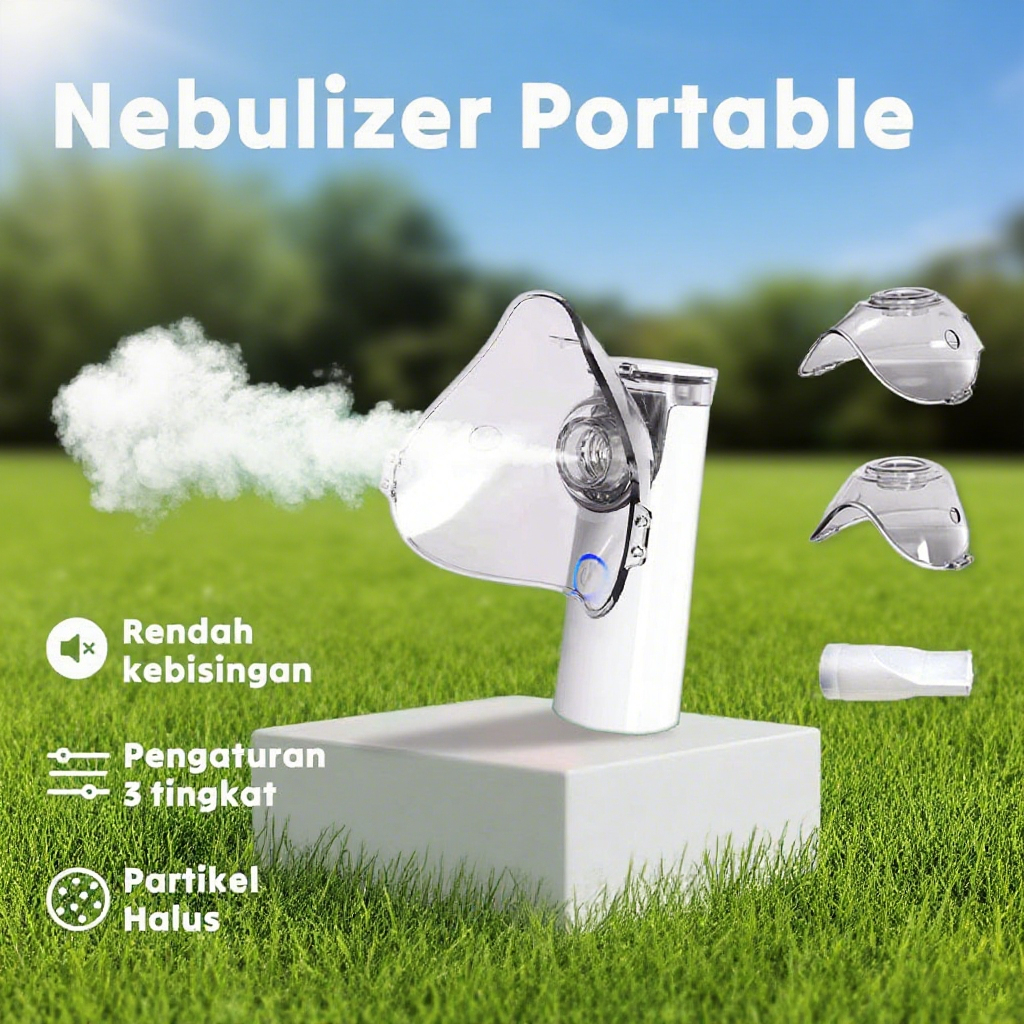 Jual PREFERRED Nebulizer Portable Alat Uap Bayi Batuk Pilek Alat Uap Pernafasan Uap Bayi Pilek ...