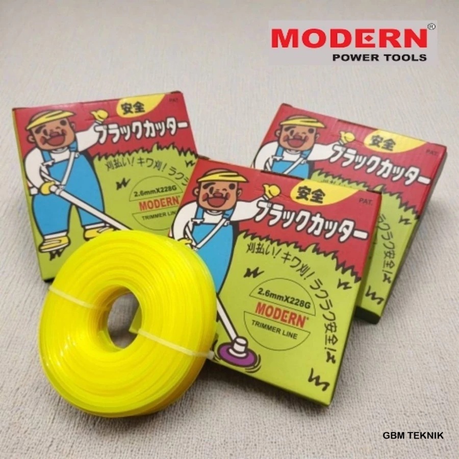 Jual Senar Potong Rumput Trimmer Line 2.4 x 50 meter YAMAMAX PRO ...