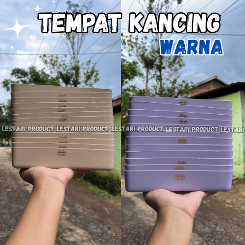 Jual ( 12 PCS ) TEMPAT KANCING WARNA SURYA PLAST/TEMPAT BAUT PAKU MUR ...