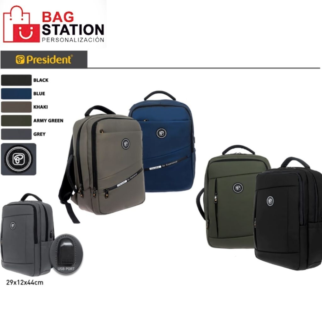 Jual BACKPACK PRESIDENT ORIGINAL TAS RANSEL LAPTOP PRESIDENT TAS RANSEL ...