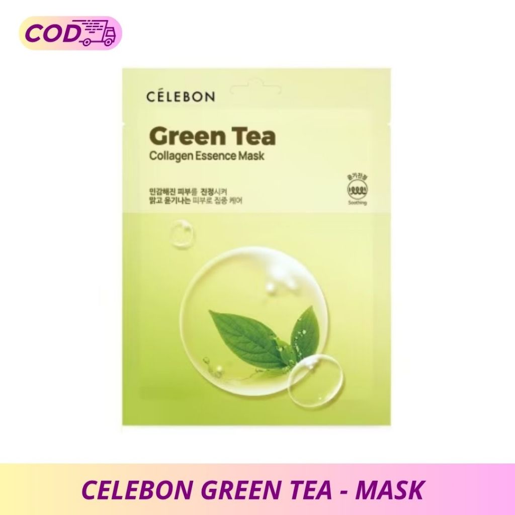 Jual Celebon Mask - Geen Tea Mask | Shopee Indonesia