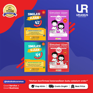 Jual SIMULASI UJIAN METODE GAKUSHUDO N2, N3, N4, N5 - UR - 100% ...