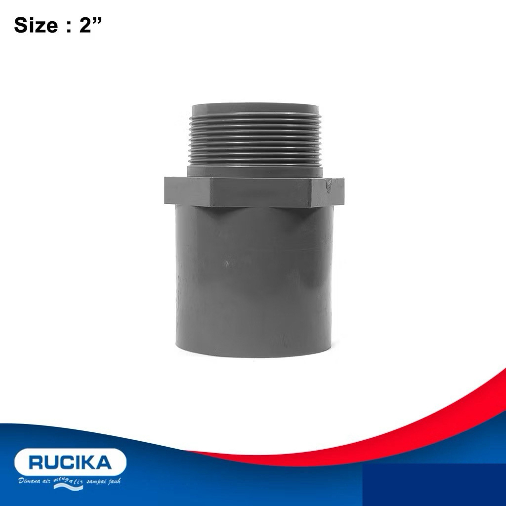 Jual Sok Drat Luar 2 dim Valve Socket Rucika AW SDD | Shopee Indonesia