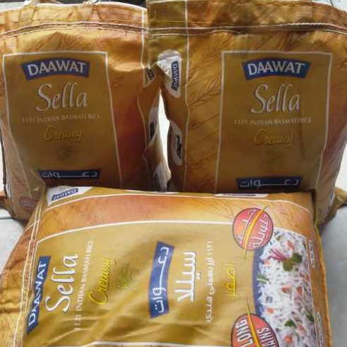 Jual Beras Basmati Daawat Creamy Sella 1121 Kemasan 5kg Tas Asli Pabrik | Shopee Indonesia