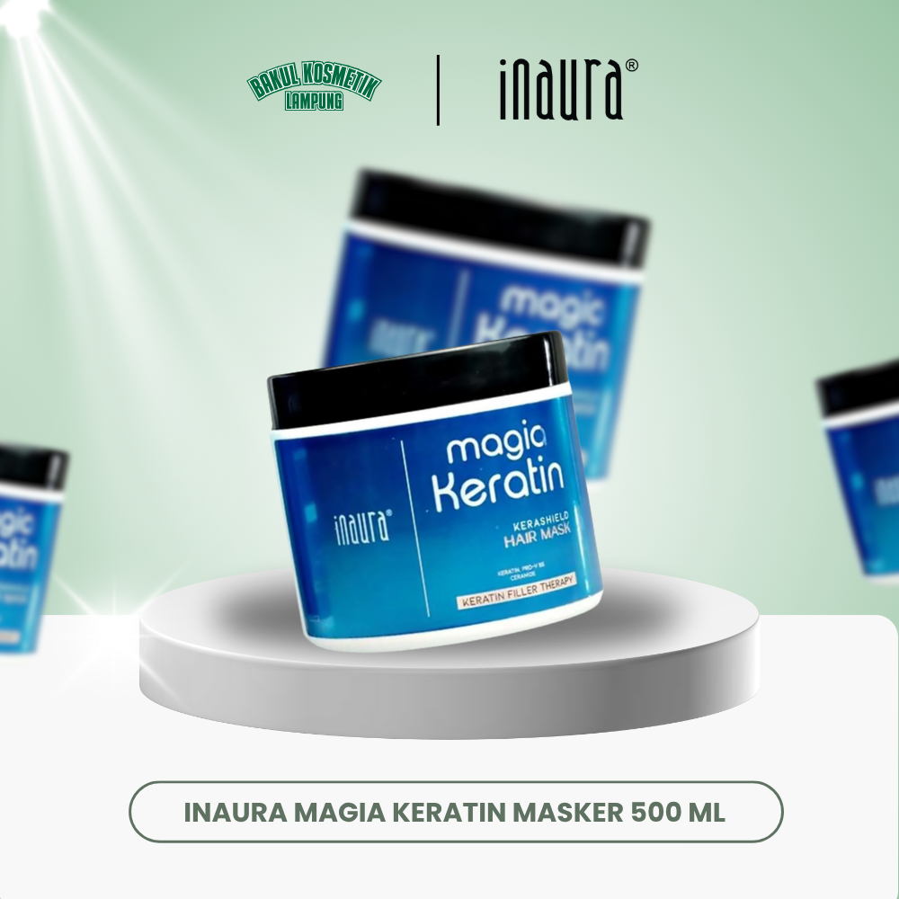 Jual INAURA Magia Keratin Masker 500 ml | Shopee Indonesia
