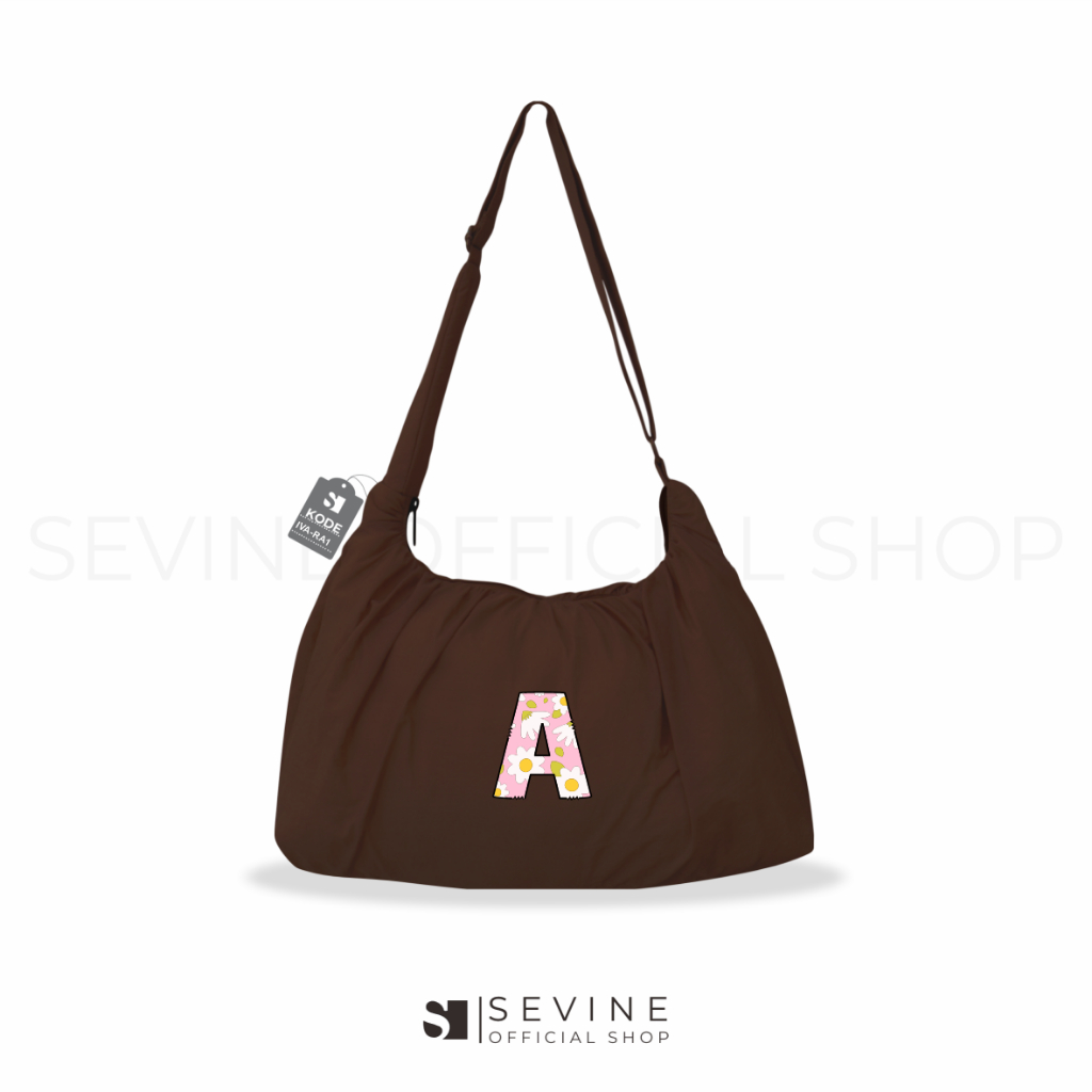 Jual Sevine Ivana Brown Totebag Selempang Sekolah Kuliah Tas Cewek ...