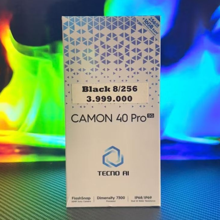 Jual Techno Camon 40 Pro 5G 8/256 Garansi Resmi | Shopee Indonesia