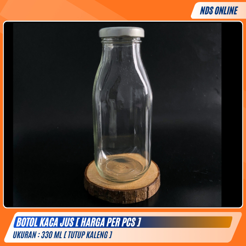 Jual Botol Kaca Jus 330ml Tutup Kaleng – Kemasan Minuman Dingin, Jus ...