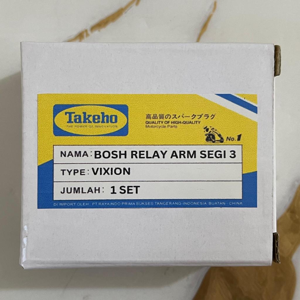 Jual TAKEHO - BOSH RELAY ARM SEGI 3 (ASSY) MOTOR VIXION (KACAMATA ...