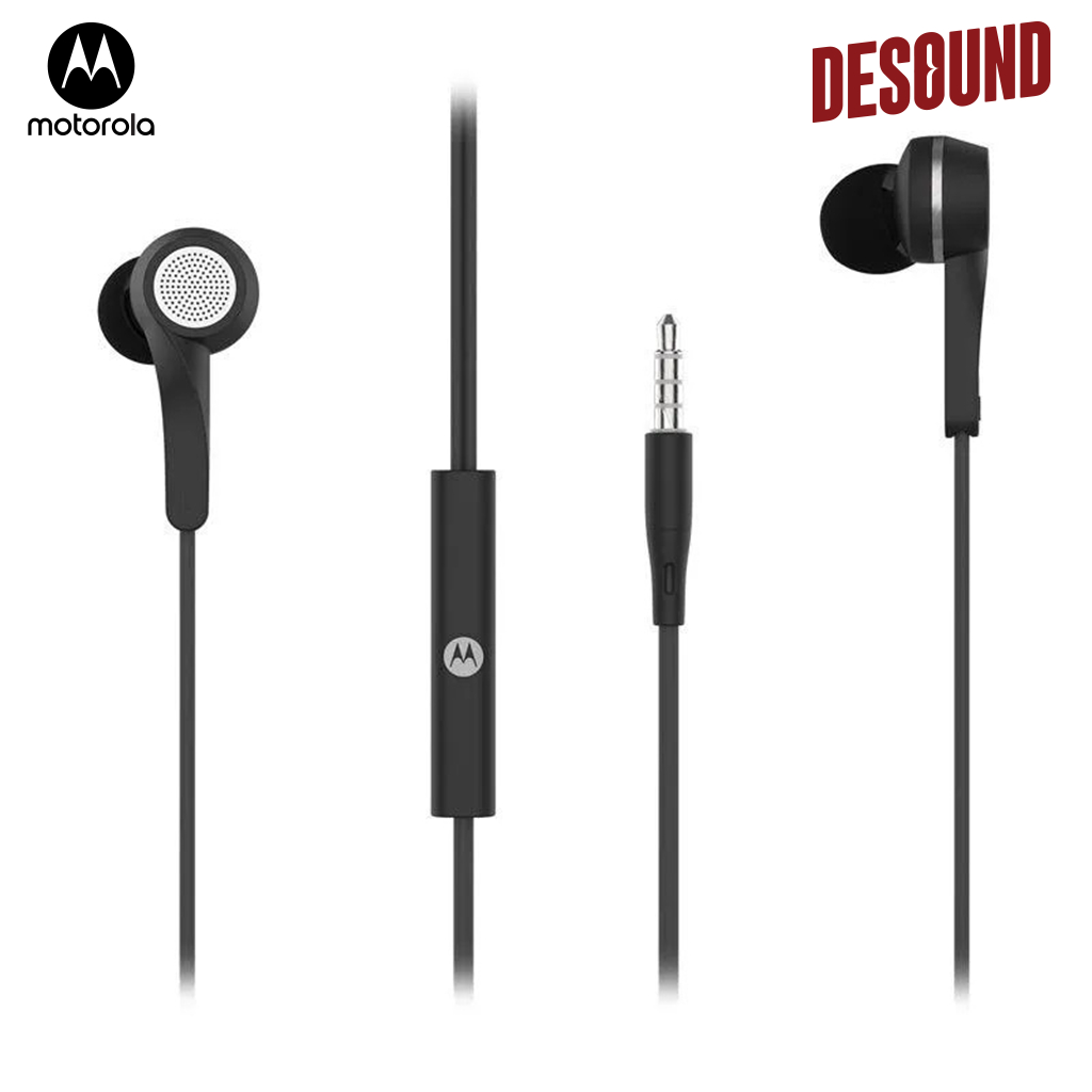 Jual Motorola Earphone / Headset - Pace 125 BLACK | Shopee Indonesia