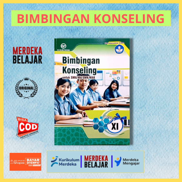 Jual Buku Bimbingan Konseling ( BK ) SMA/SMK Kelas 11 Kurikulum Merdeka | Shopee Indonesia