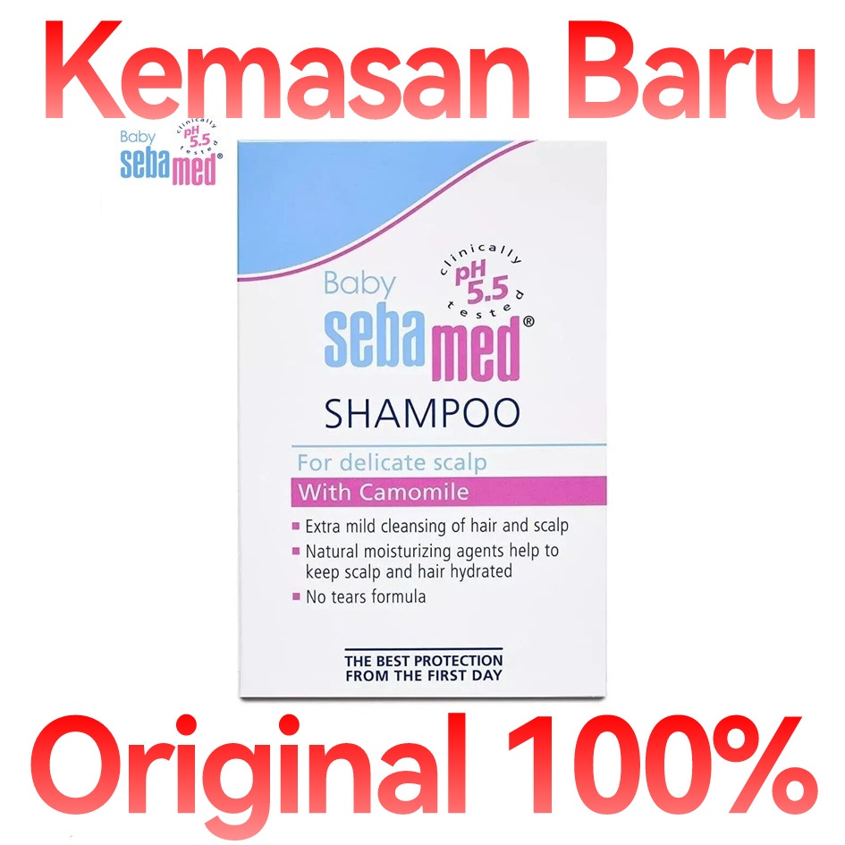 Jual Sebamed shampoo bayi 150ml ori children's anak kids children 150 ...