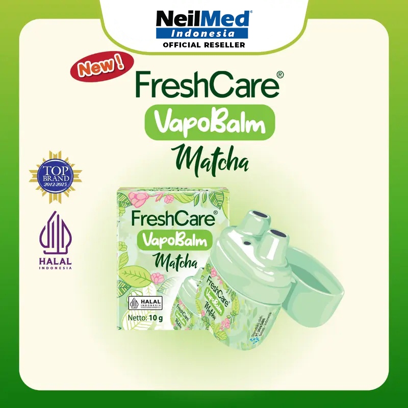 Jual FreshCare VapoBalm Matcha 2in1 – Balsem & Inhaler Aroma Matcha ...