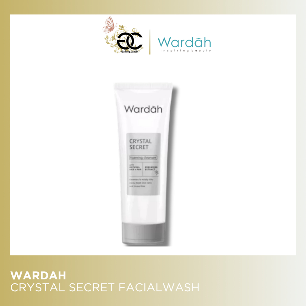 Jual NEW! Wardah Crystal Secret NMF Amino + AHA PHA Clarifying Foaming ...